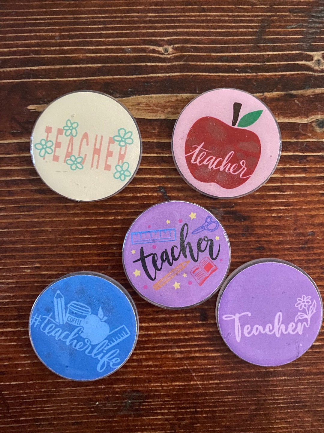 Teacher Badge Reels - Etsy