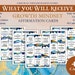 Growth Mindset Affirmation Card Deck, Vision Board Printable Pdf, Cards ...