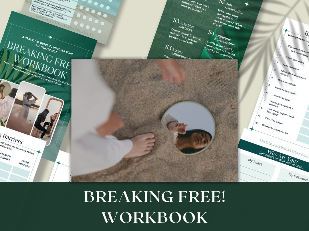 Breaking Free Digital Workbook Guide to Authentic Living, Personal ...