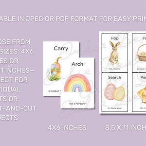 Printable Easter Gross Motor Cards | Fun Easter Movement Activities for ...