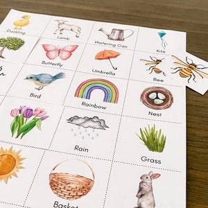 Farm Animal Matching Printable Memory Games Montessori Materials ...