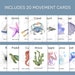 Ocean Movement Cards, Toddler Activity, Calming Corner Activity, Kids ...