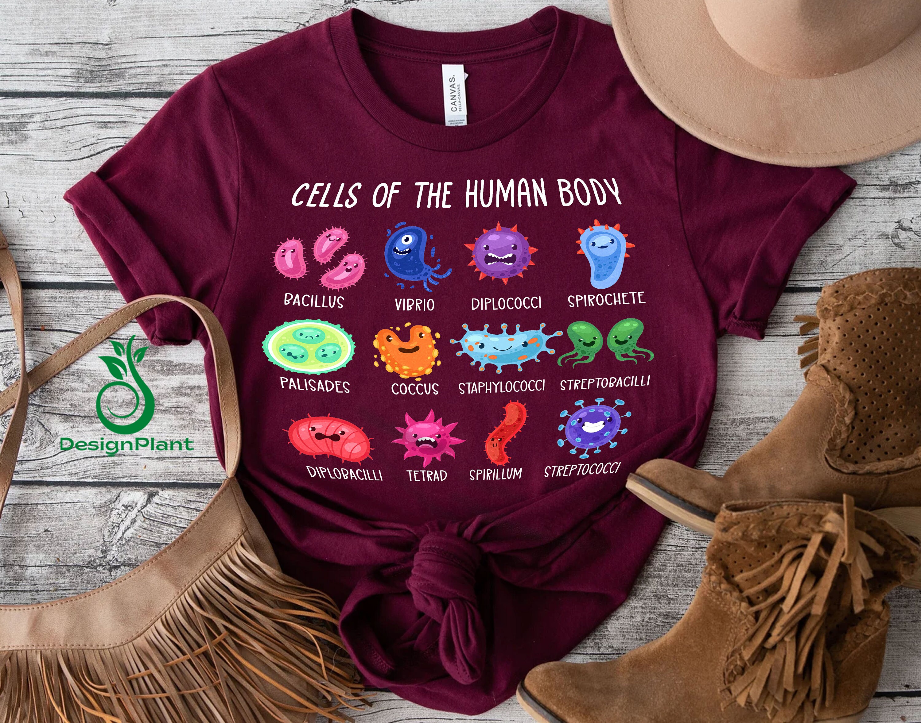 Human Body Cells Shirt, Science Teacher Shirt, Nurse Gift, Biology ...