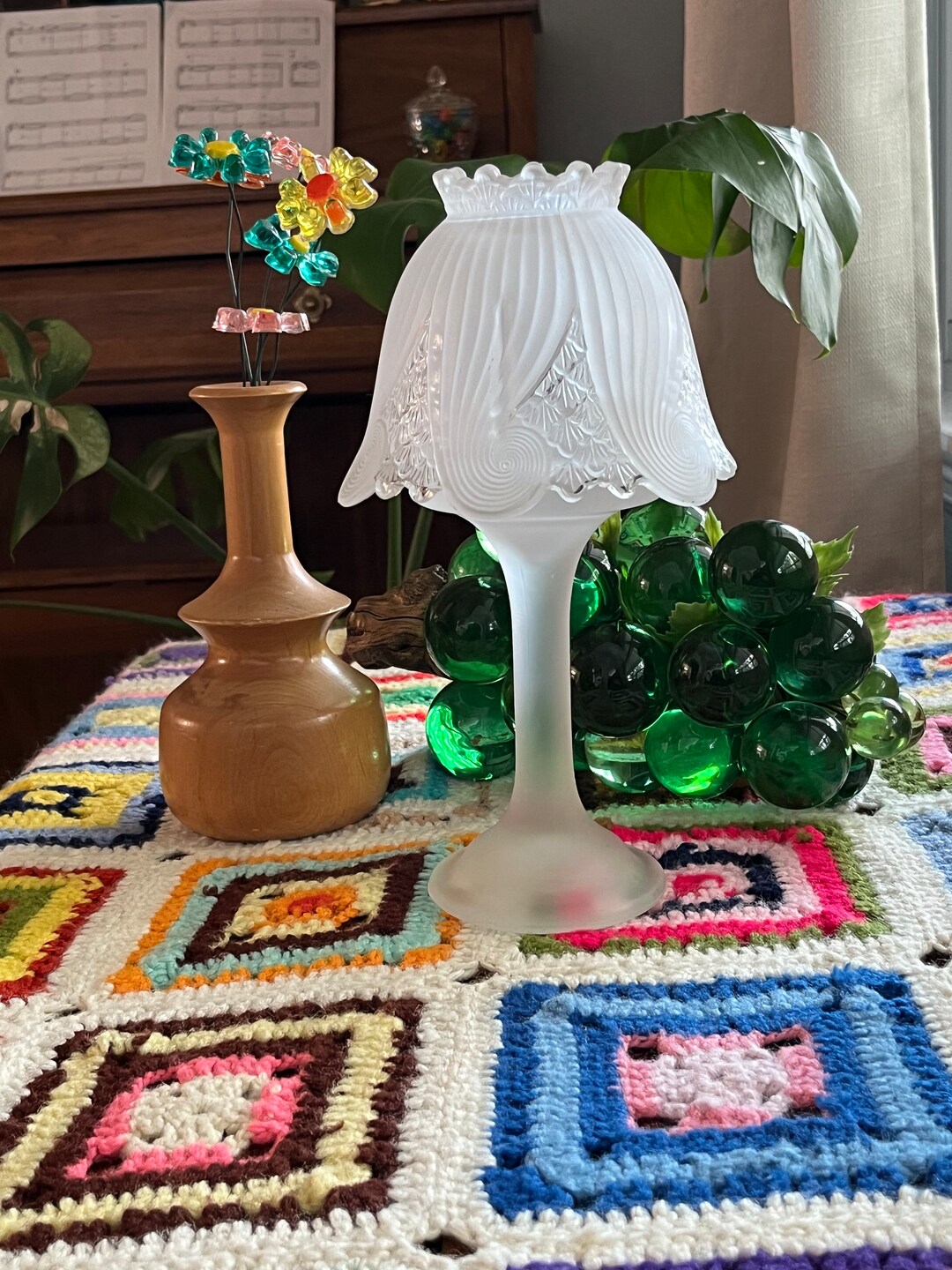 Partylite Clear Satin Fairy Lamp, Claremont Tealight Lamp - Etsy