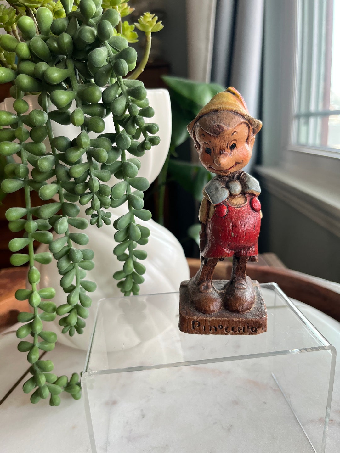 Pinocchio Figurine, Multi Products Chicago - Etsy