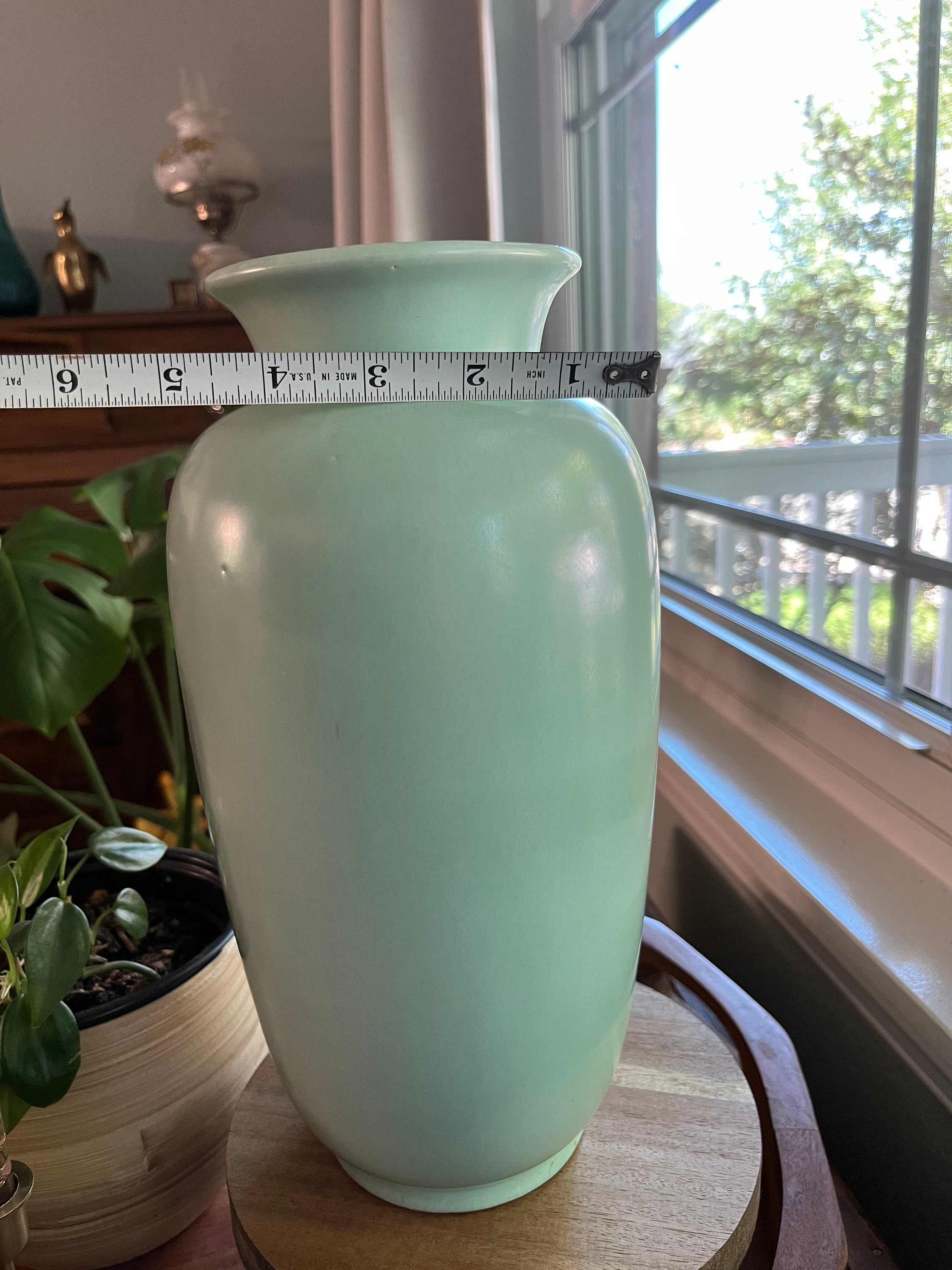 Jasba Keramik Vintage German Pottery Vase Mint Green 566/30 - Etsy