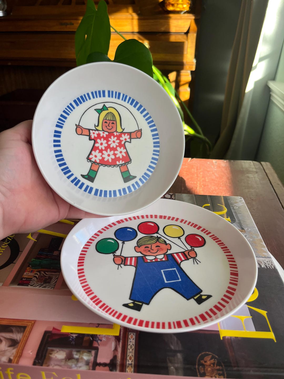 Ornamin Melamine Bowl and Plate Set, Made in Canada - Etsy