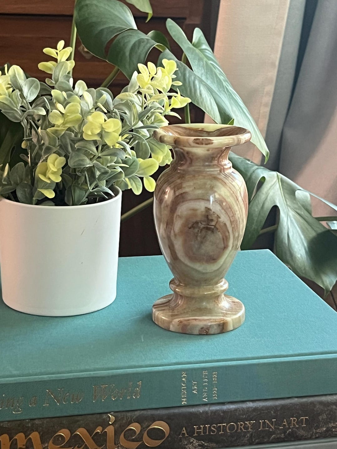 Onyx Stone Vase, Made in Pakistan - Etsy