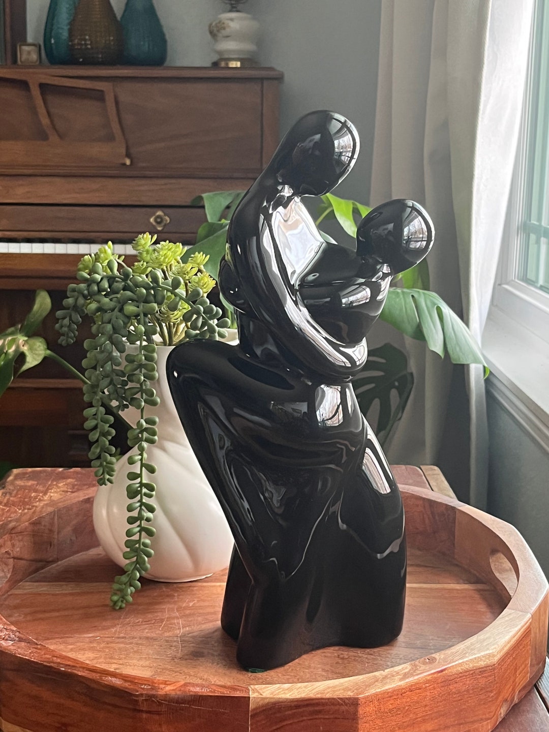 Haeger Tango Couple Ceramic Sculpture - Etsy