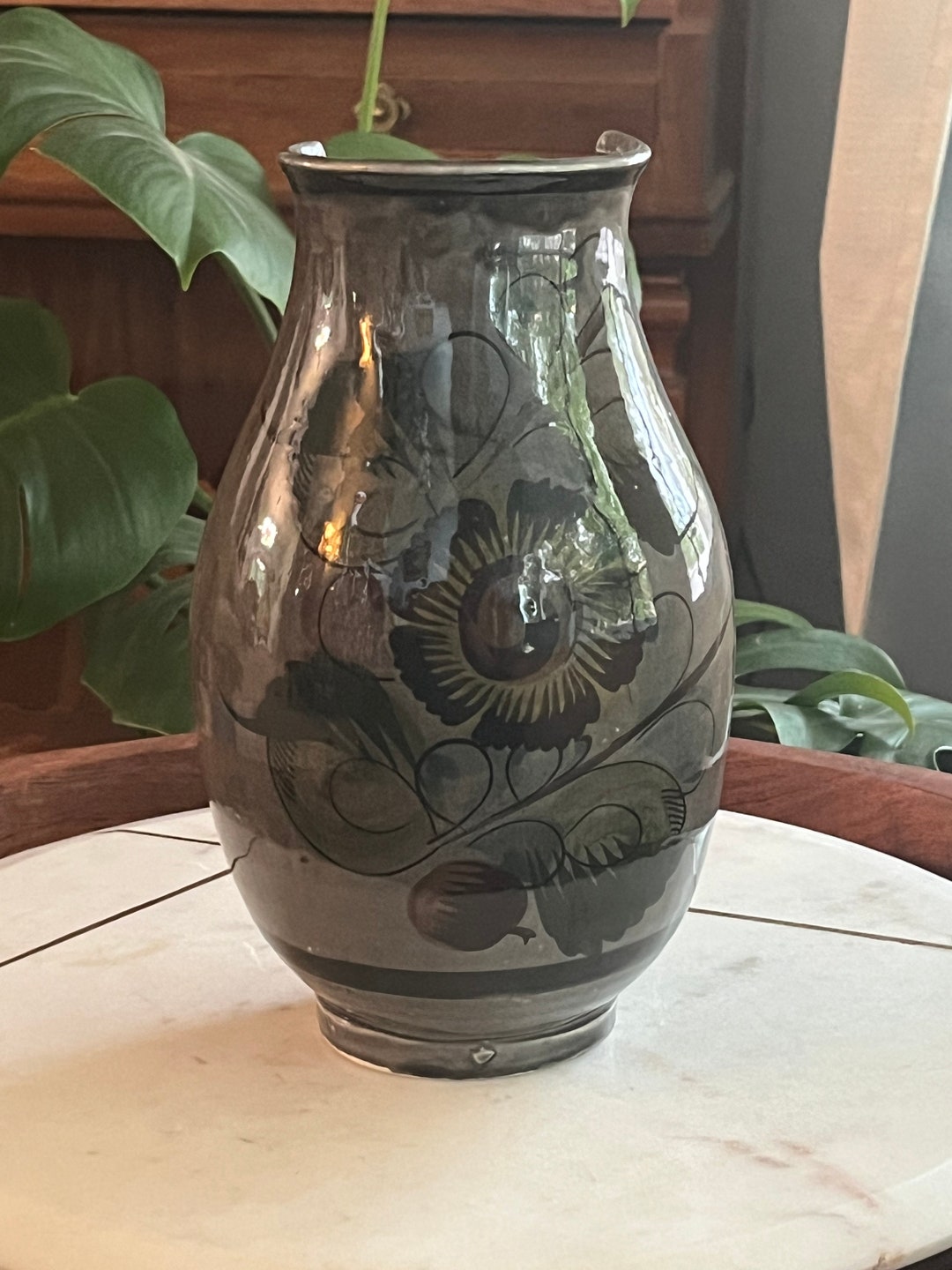 Tonala Pottery Pitcher - Etsy