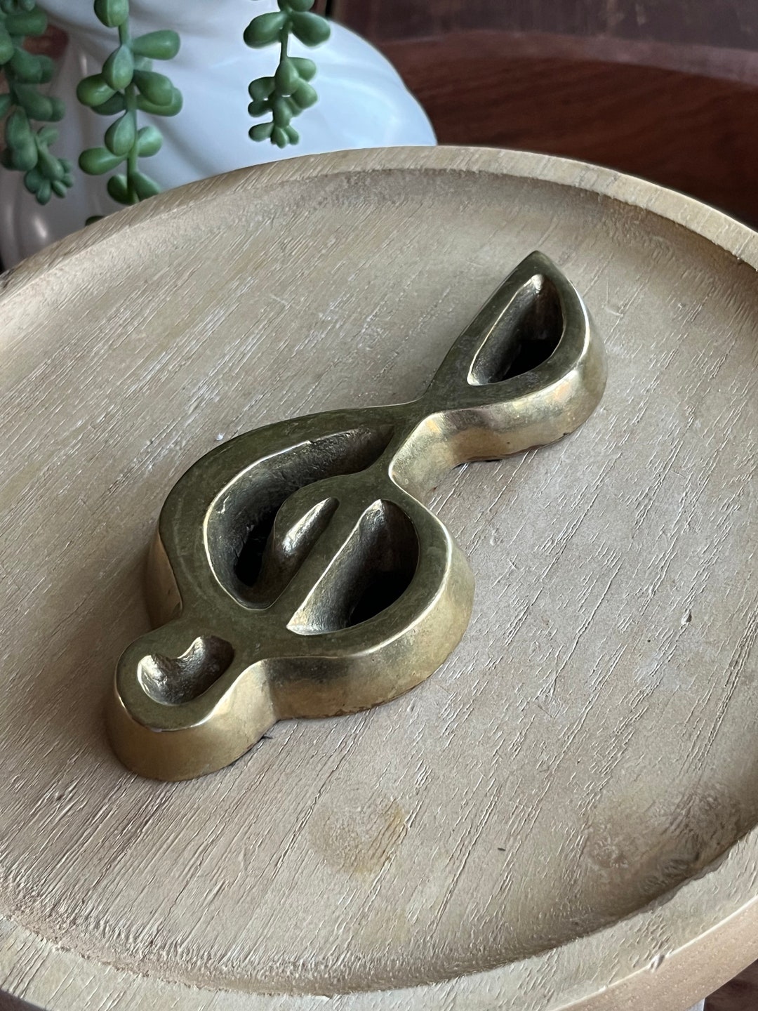 Brass Treble Clef, by Fritz Brass - Etsy