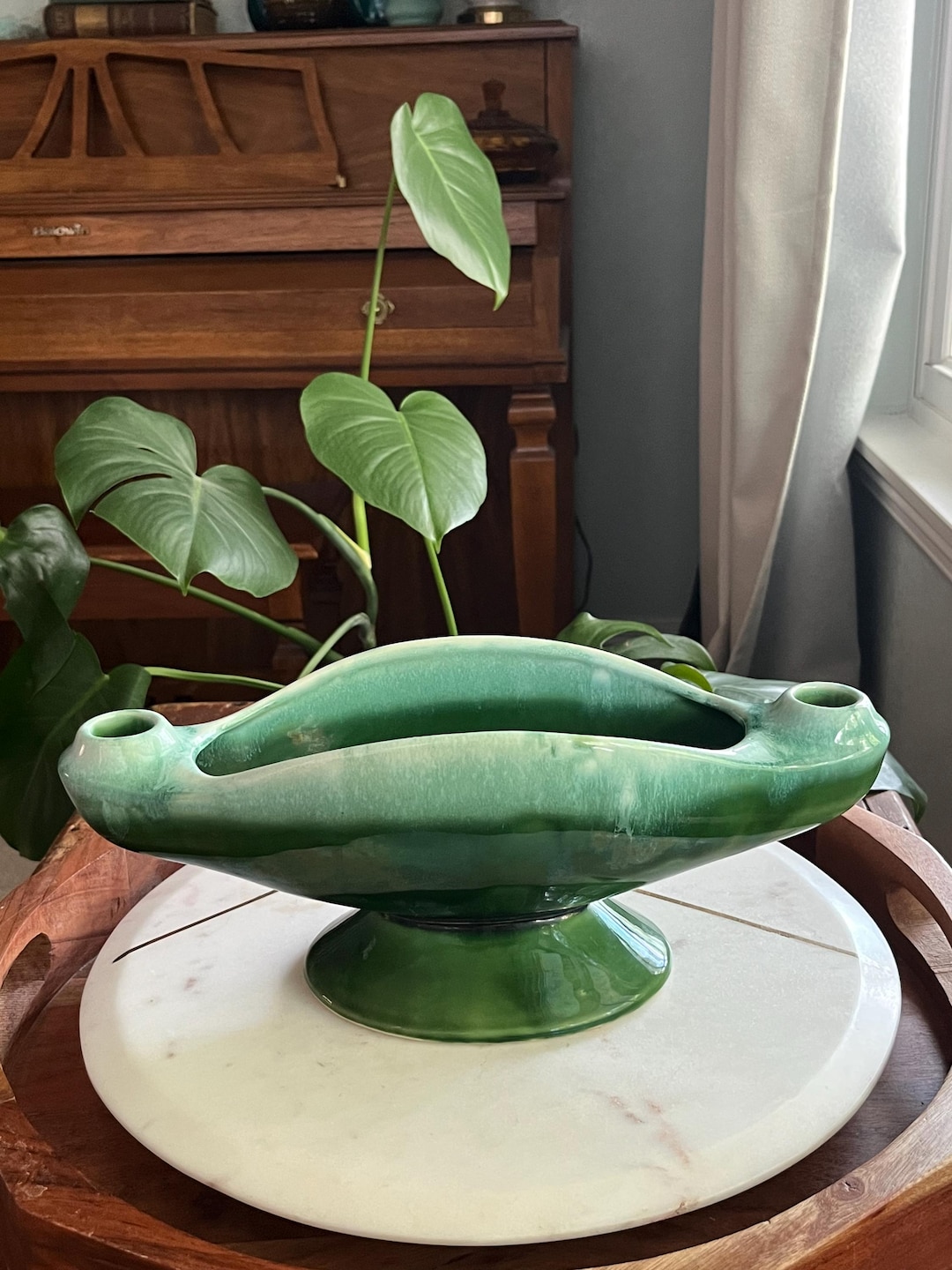 Hull Pottery Planter Candle Holder - Etsy