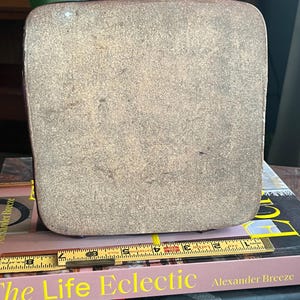 Studio Pottery Thin Square Vase, Signed - Etsy UK
