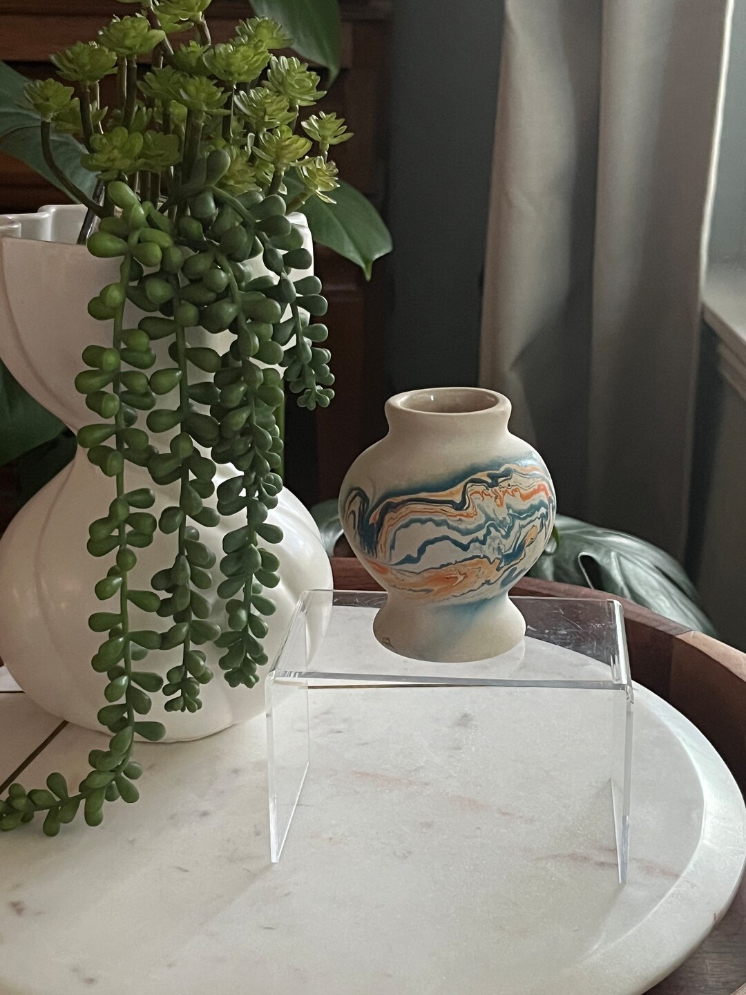 Mini Nemadji Pottery Vase - Etsy