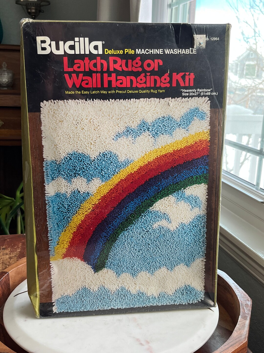 Bucilla Latch Hook Kit, No. 12964, Heavenly Rainbow - Etsy