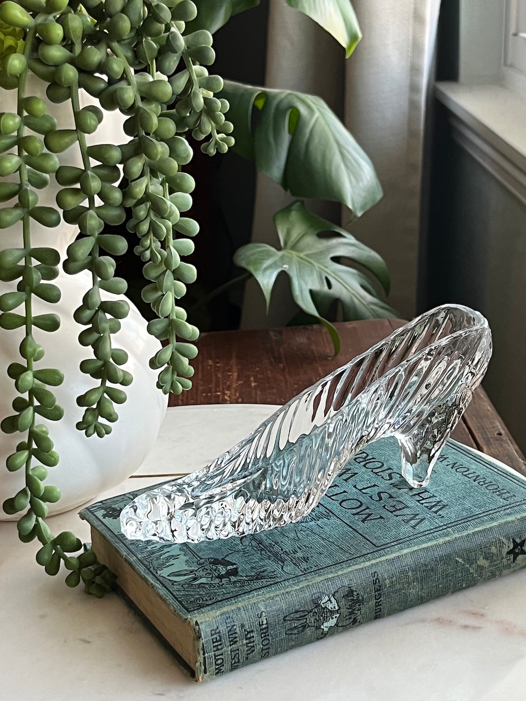 Glass High Heel Shoe - Etsy