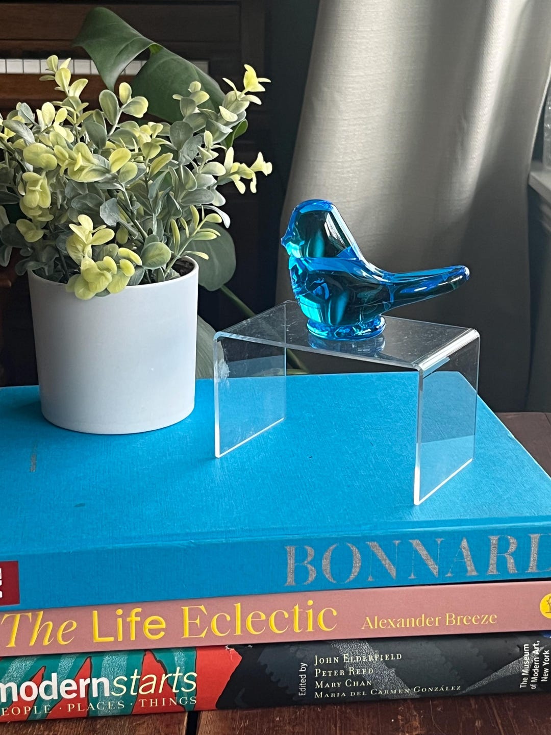 Glass Bluebird of Happiness, Signed Ron Ray 1992 - Etsy
