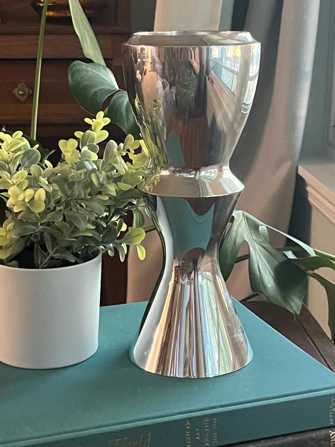 Large Nambé Silver Metal Vase, 6219, Dated 2001 - Etsy