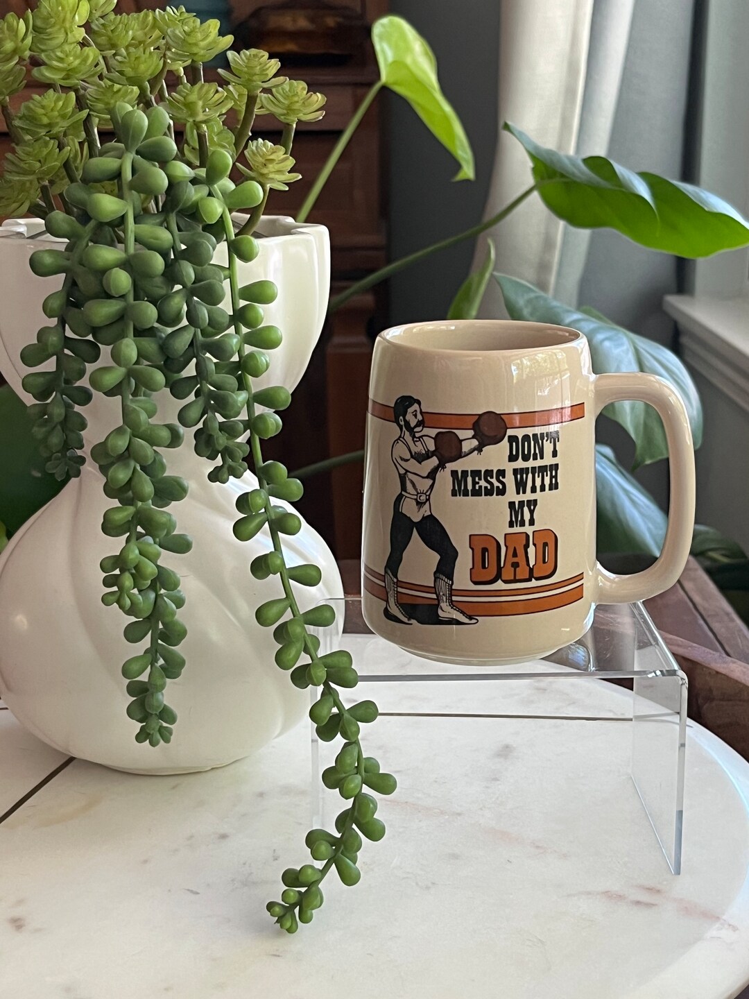 Novelty dont Mess With My Dad Mug, 1983 - Etsy