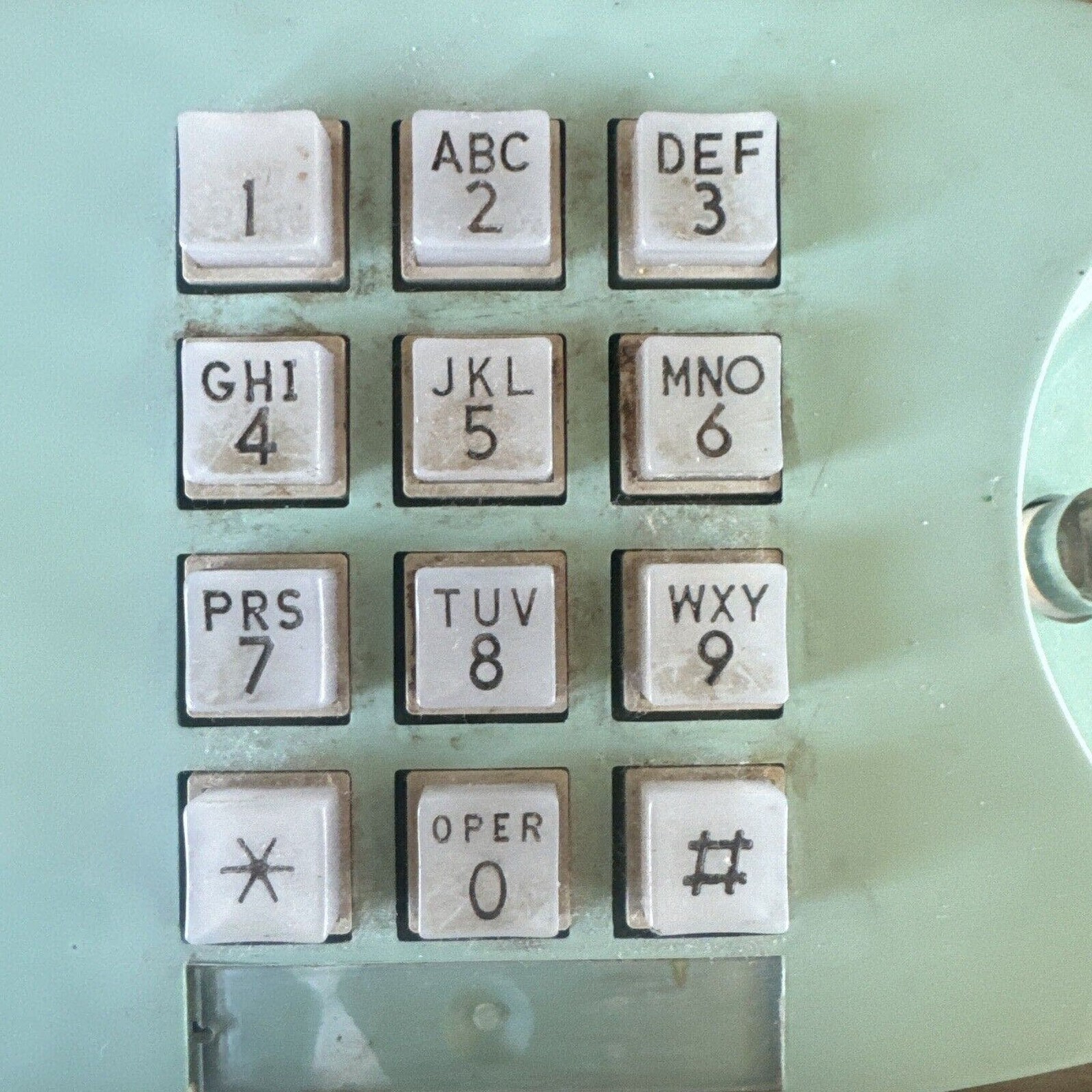 Vintage Turquoise Western Electric Princess Bell Touchtone Desk ...