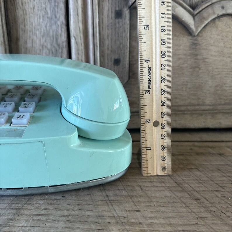 Vintage Turquoise Western Electric Princess Bell Touchtone Desk ...
