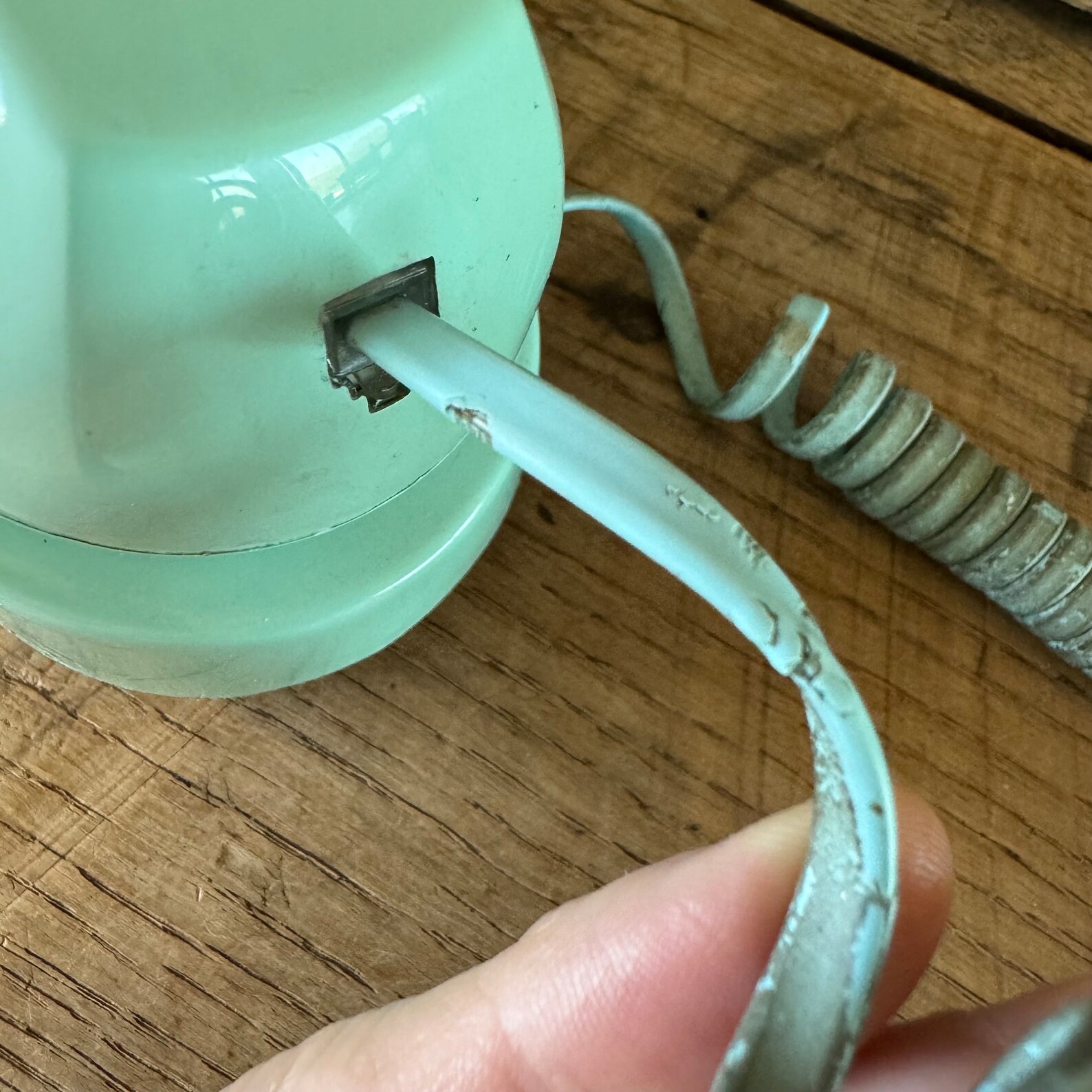 Vintage Turquoise Western Electric Princess Bell Touchtone Desk ...