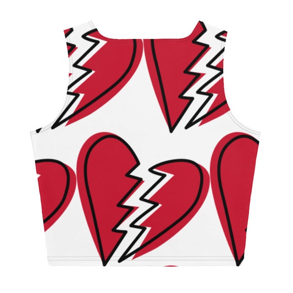 Heart Crop Top - Etsy