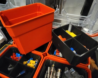 Craftsman Tradestack 4 Slot and 2 Slot Bin Dividers. pack of - Etsy