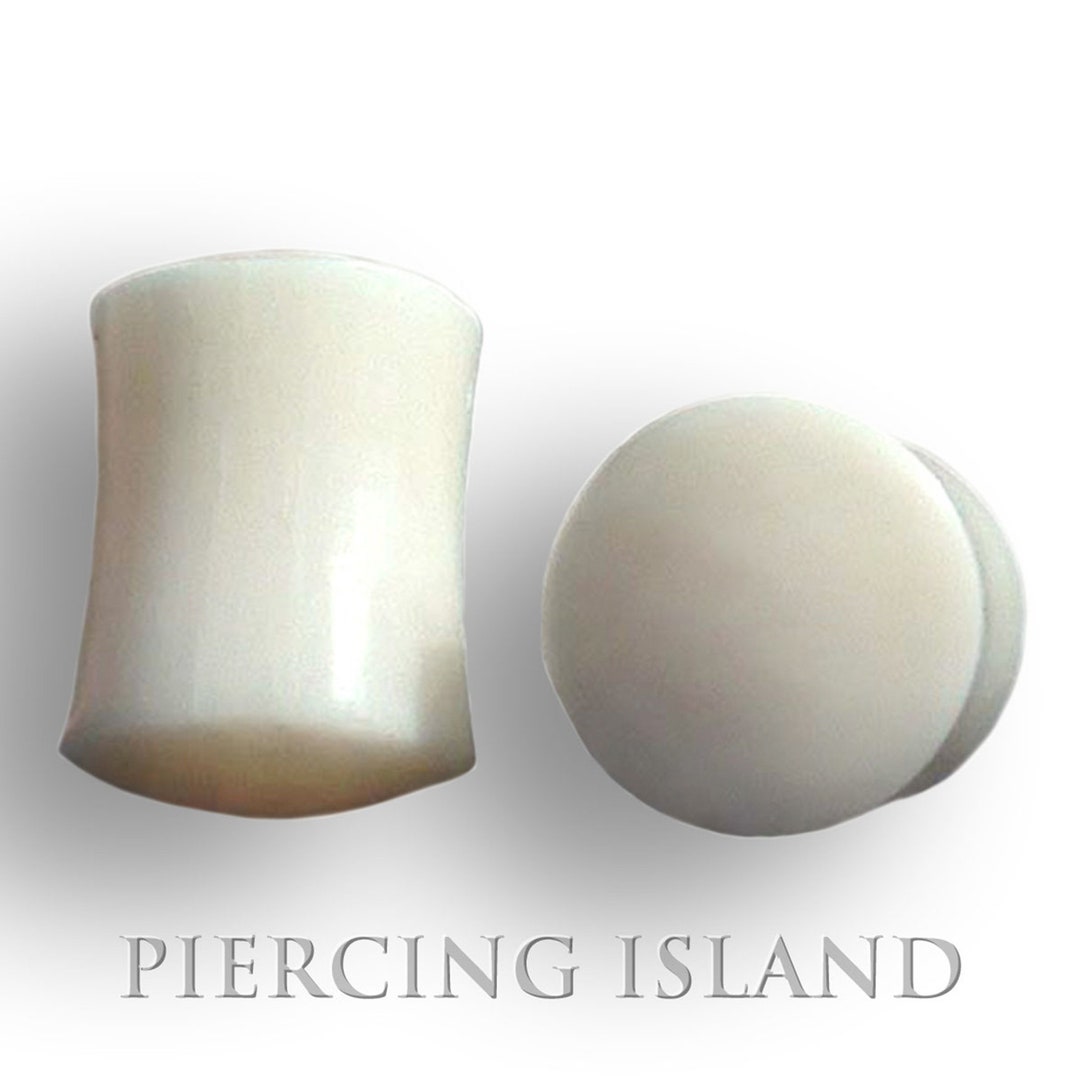 133 Buffalo Bone Plugs Star Gauges Pair Carved Earrings Piercings ...