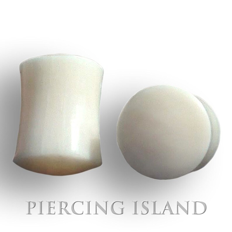 133 Buffalo Bone Plugs Star Gauges Pair Carved Earrings Piercings Handmade Organic Tunnels ...