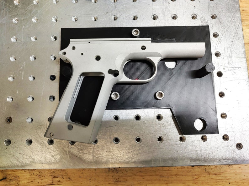 1911 Frame Laser Engraving Jig STL - Etsy