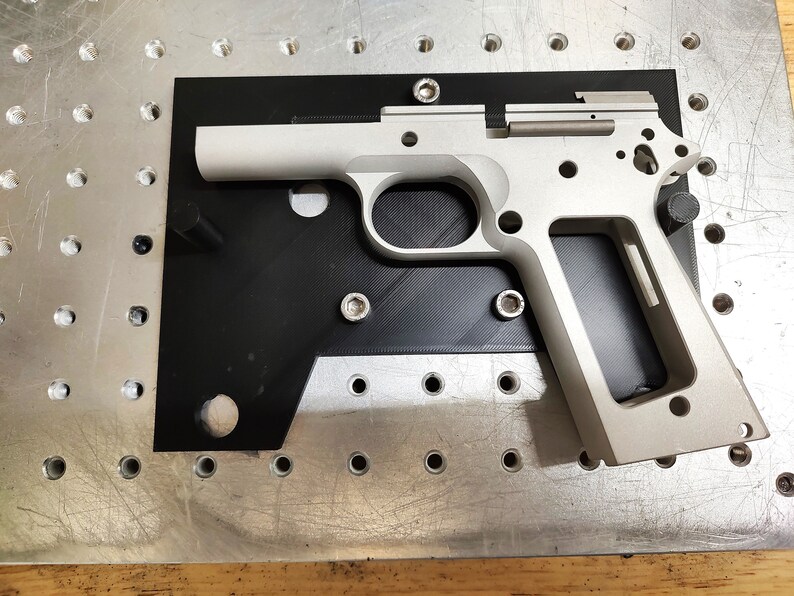 1911 Frame Laser Engraving Jig STL - Etsy