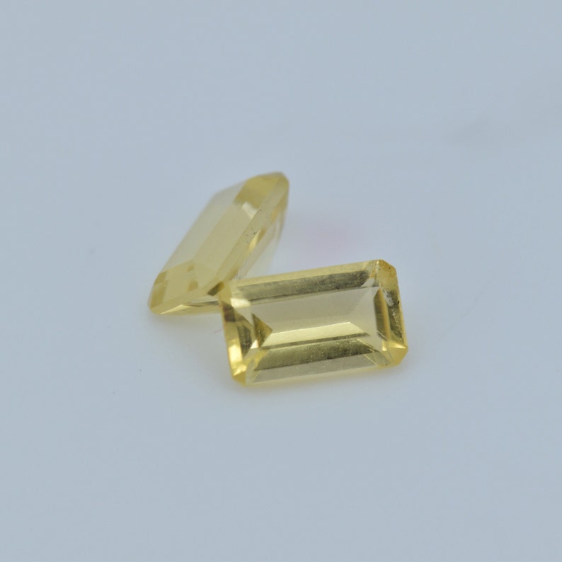Natural Beryl PAIR 5x3mm Emerald Cut Loose Faceted Gemstone - Etsy