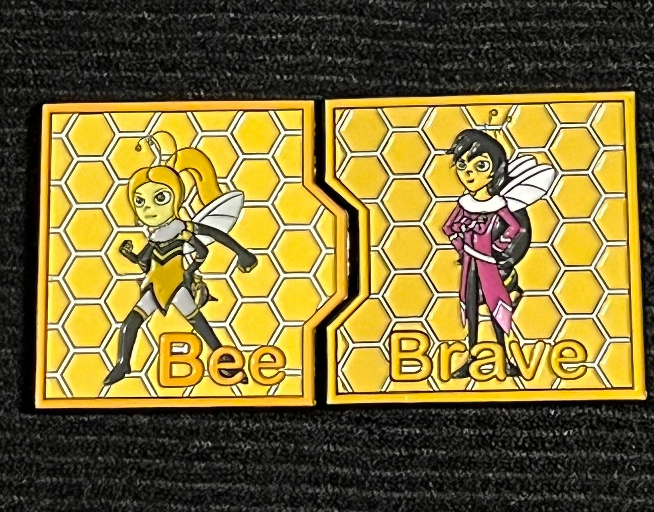Bee Princesses Enamel Pins - Etsy