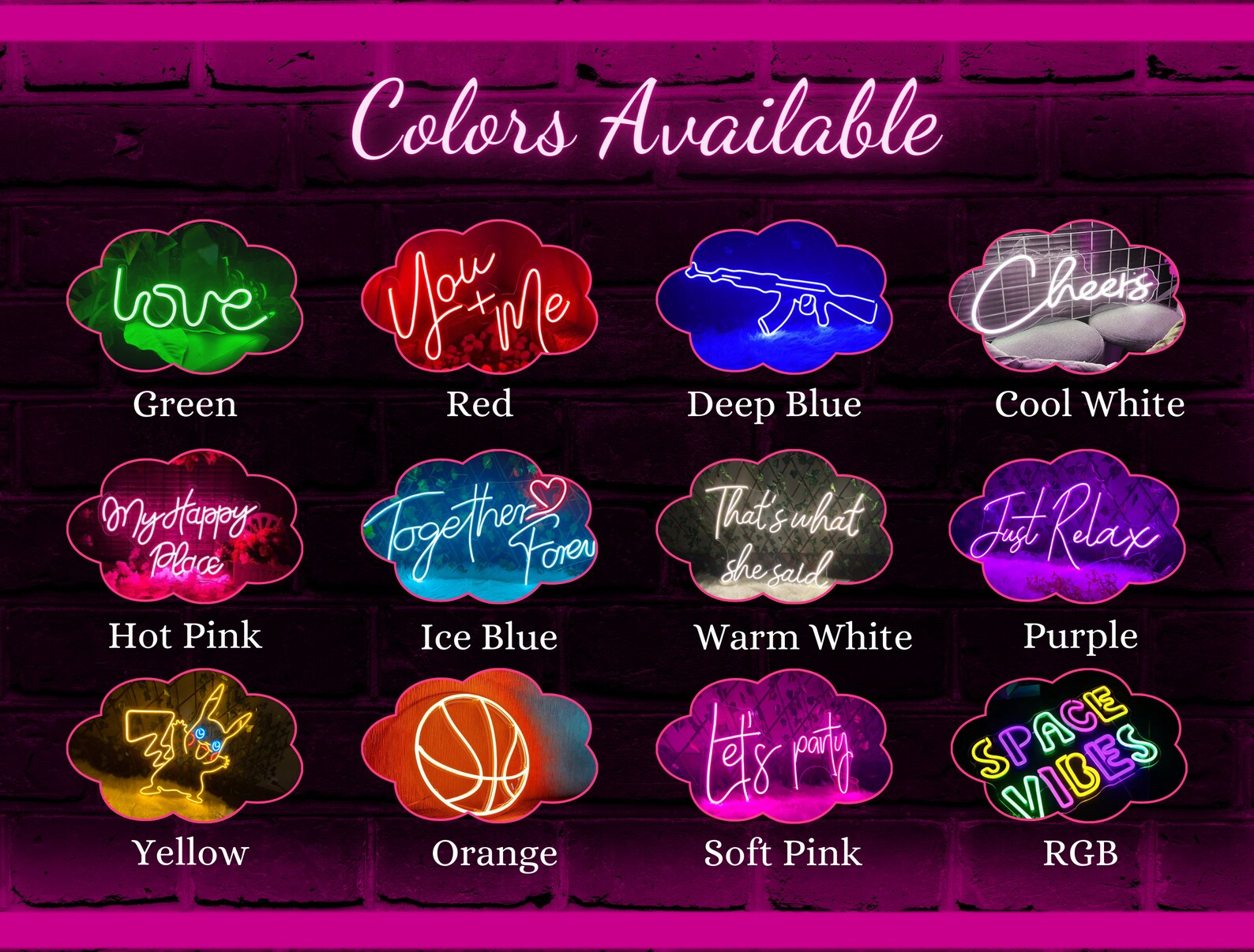 Nail Polish Hand UV Neon Sign | UV Print Sign | Acrylic Led Neon Sign ...