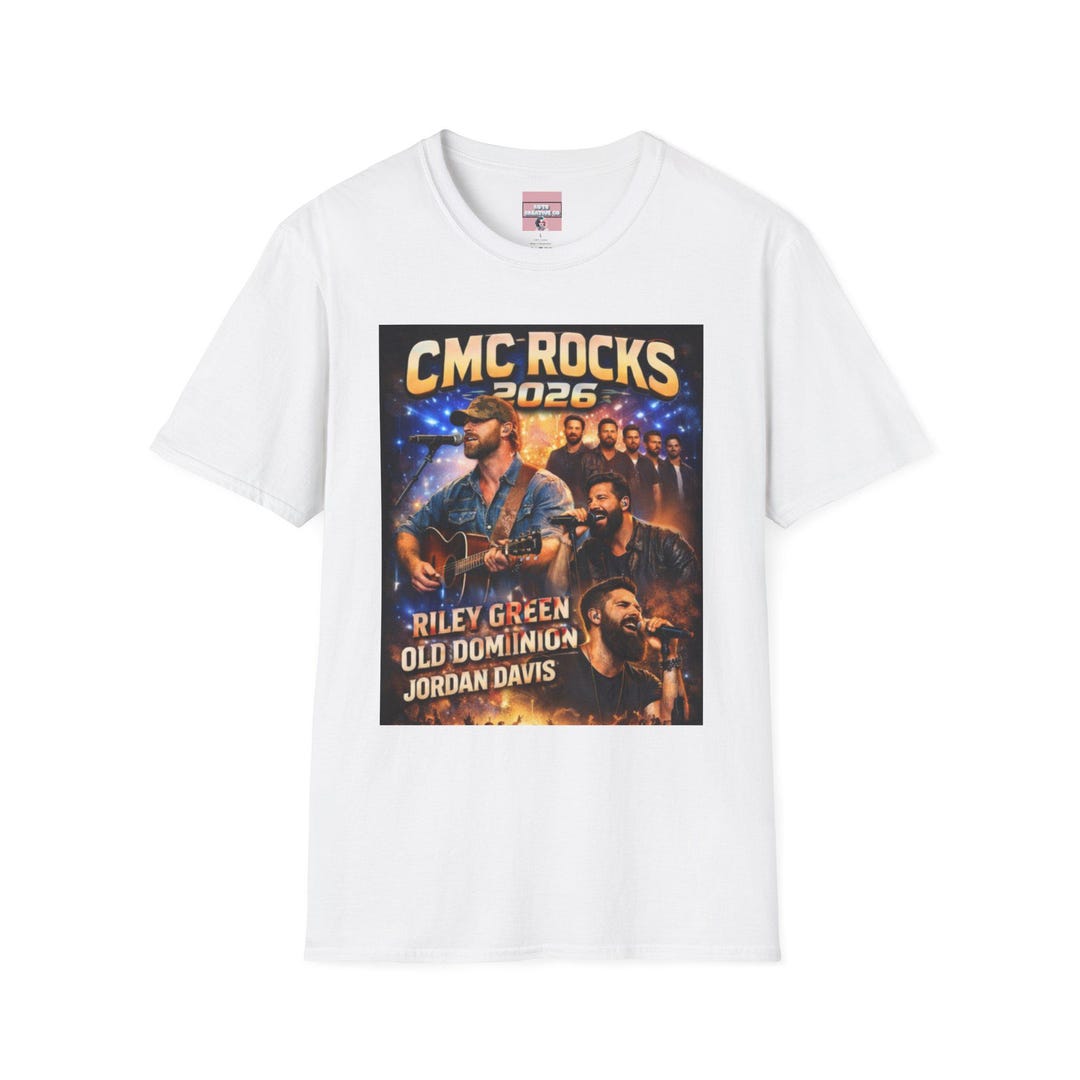 CMC Rocks 2026 Concert T-shirt | Tour Date Tee - Etsy