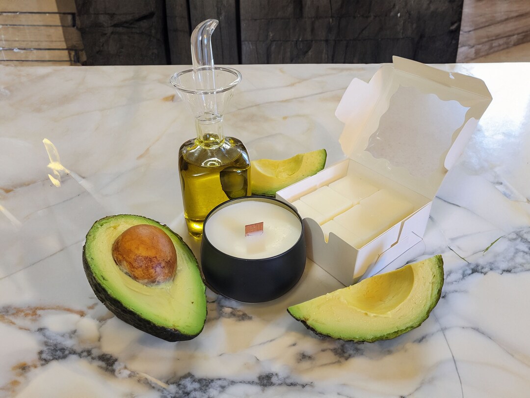 Avocado and Olive Hand-poured Organic Soy Candle and Wax Melts - Etsy