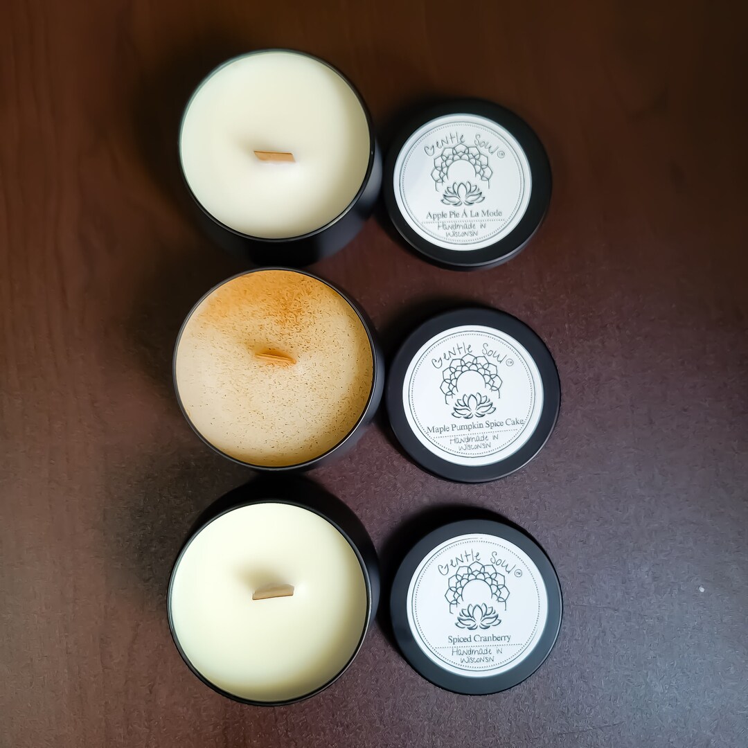 Fall Favorites Hand-poured Organic Soy Candle Pack - Etsy