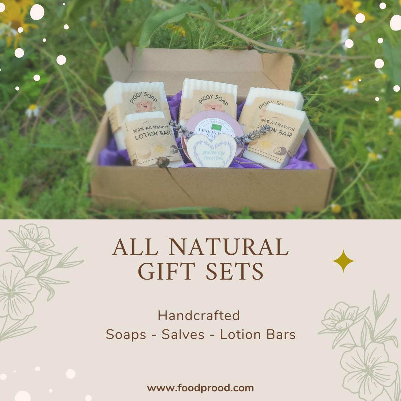 Handcrafted Healing Boxes for Your Skin - Soap -salve -lotion - Organic ...