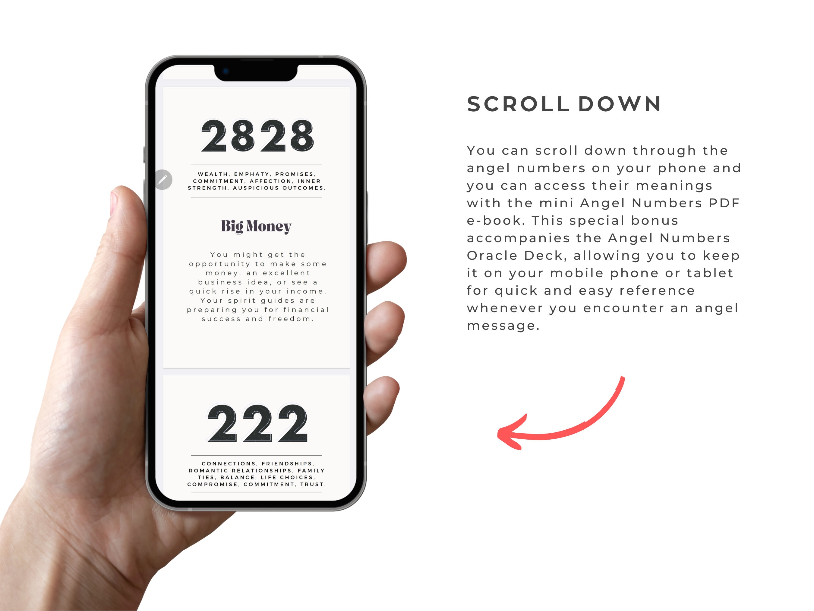 Angel Numbers Oracle Cards, Angel Number Affirmation Cards, Printable ...