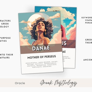 Printable Oracle Deck | GREEK MYTHOLOGY ORACLE | Printable Oracle Cards ...