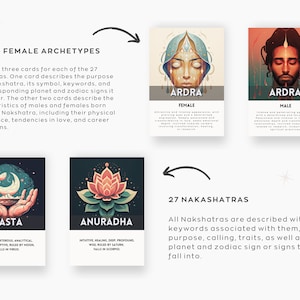 Astrology Oracle Cards, Printable Oracle Deck, Astrology Cards ...