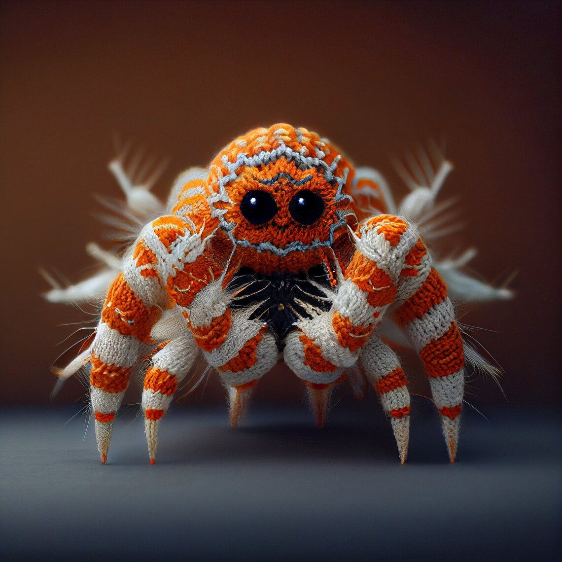 Knitted Spider Digital Print : Add a Pop of Colour to Your Space! - Etsy