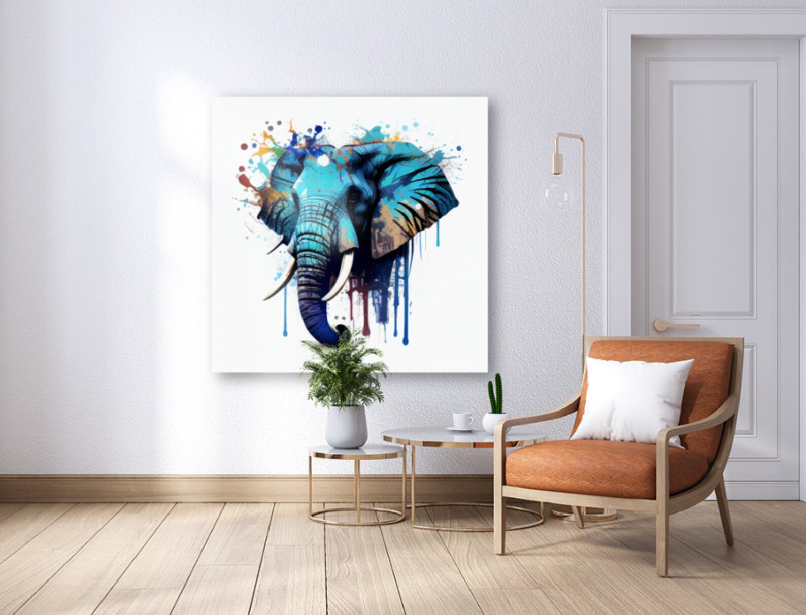 Elephant Pop Art Digital Print : Trunk-tastic Style - Etsy