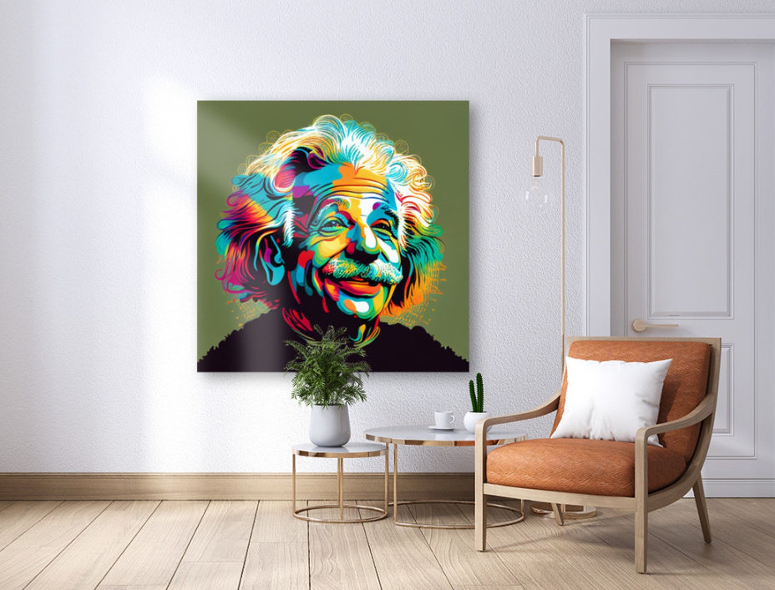 Genius Meets Digital Pop Art: Albert Einstein Print Poster - Etsy