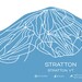 Stratton Ski Trail Map With Color - Etsy