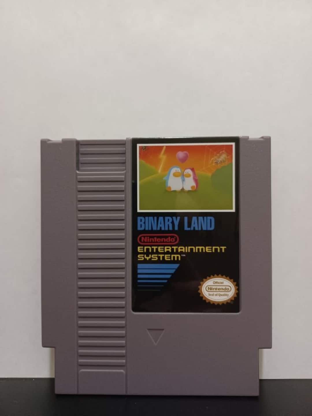 Binary Land Homebrew for Nintendo NES NEW - Etsy