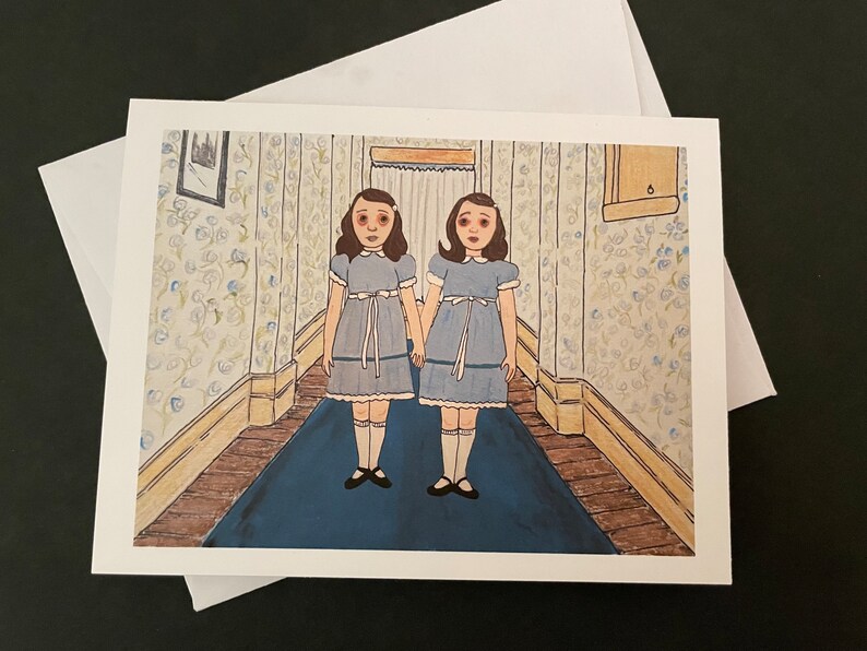 Grady Twins (the Shining) Greeting Card - Etsy