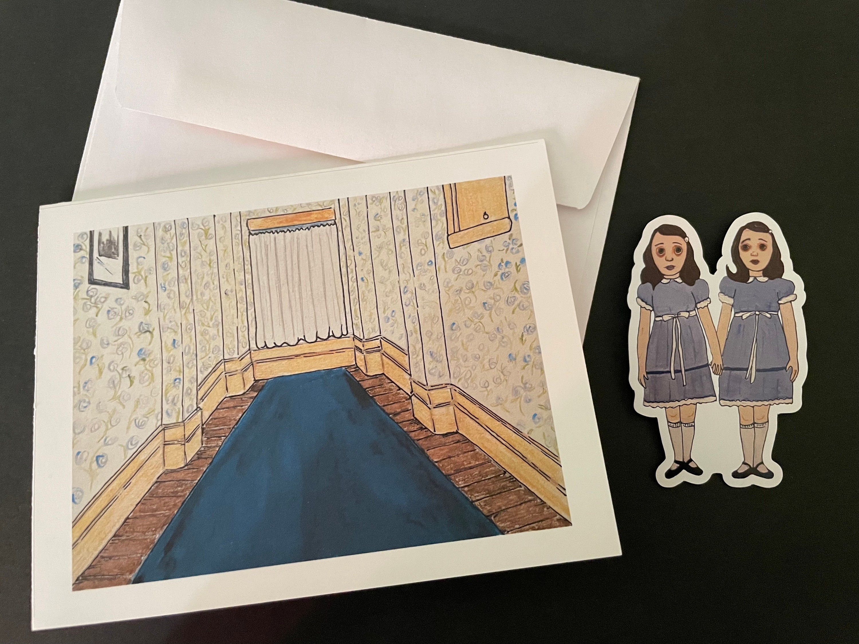 Grady Twins (the Shining) Magnet Card - Etsy