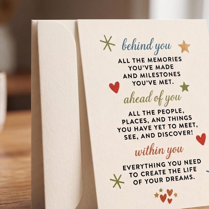 Aesthetic Graduation Card - Etsy